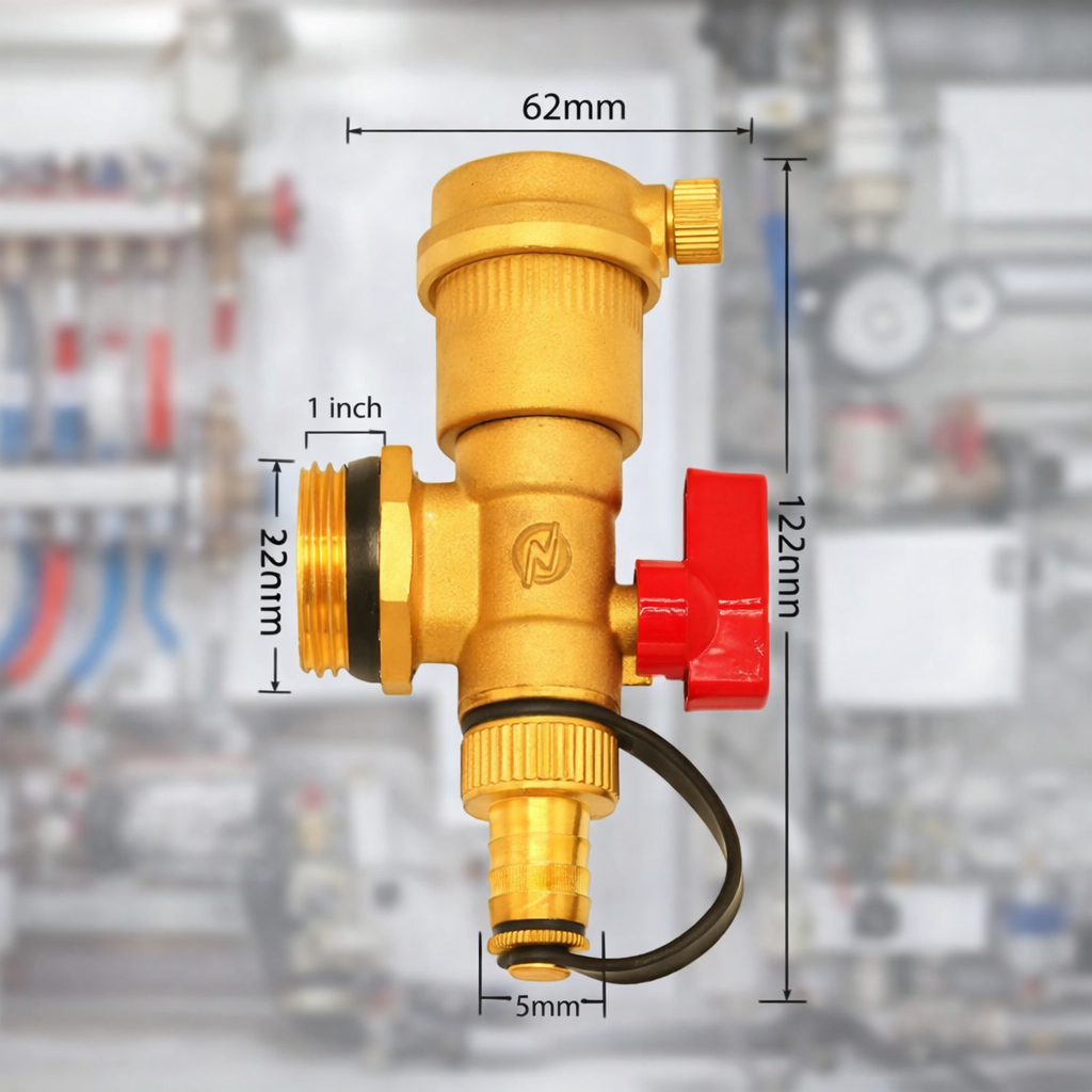 ThermoDrain Pro™ – Valva Automata de Aerisire si Golire pentru Instala ...